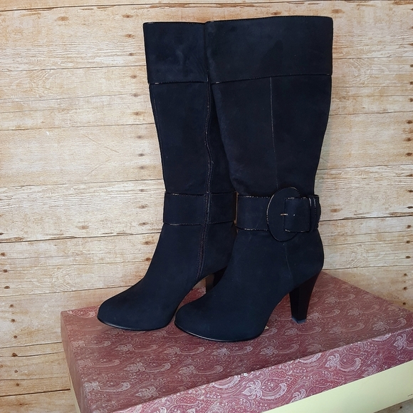 Sofft | Shoes | Sofft Steffi Kneehigh Suede Boots 7 | Poshmark